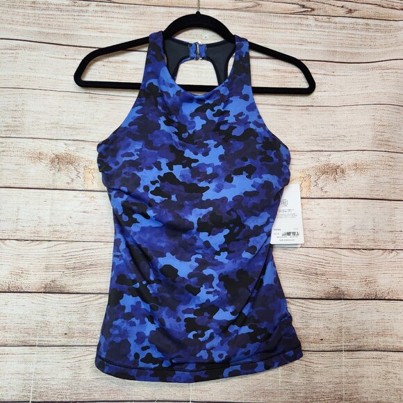 Athleta | Swim | Nwt Athleta Womens Blue Camouflage Maldives Bra Cup ...